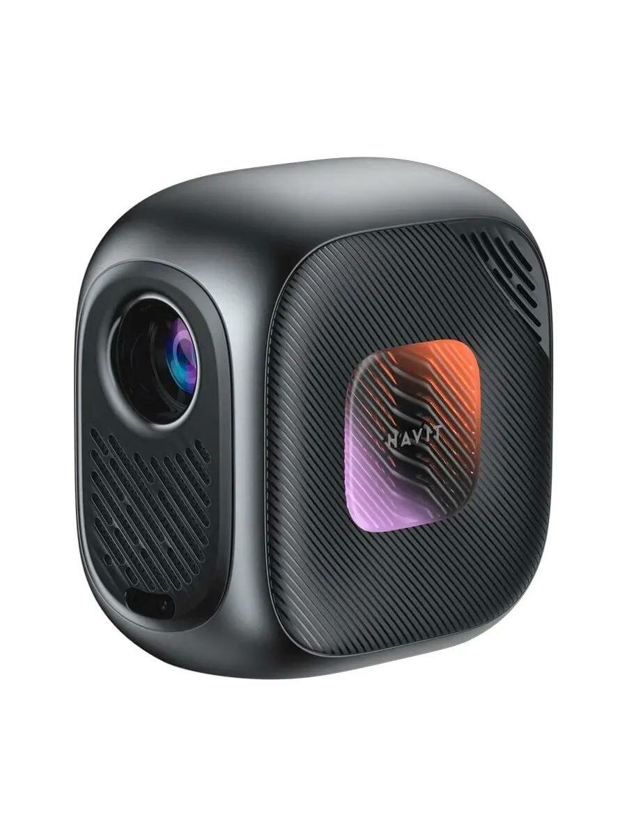 Проектор Havit PJ215 PRO 4K, черный, Wi-Fi, Bluetooth, Android TV, LCD