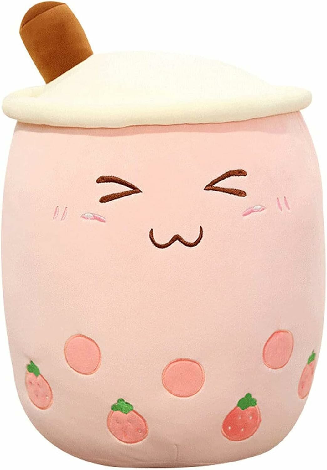 Игрушка Bubble Tea, в виде подушки, мягкий подарок, 35см, коричневая
