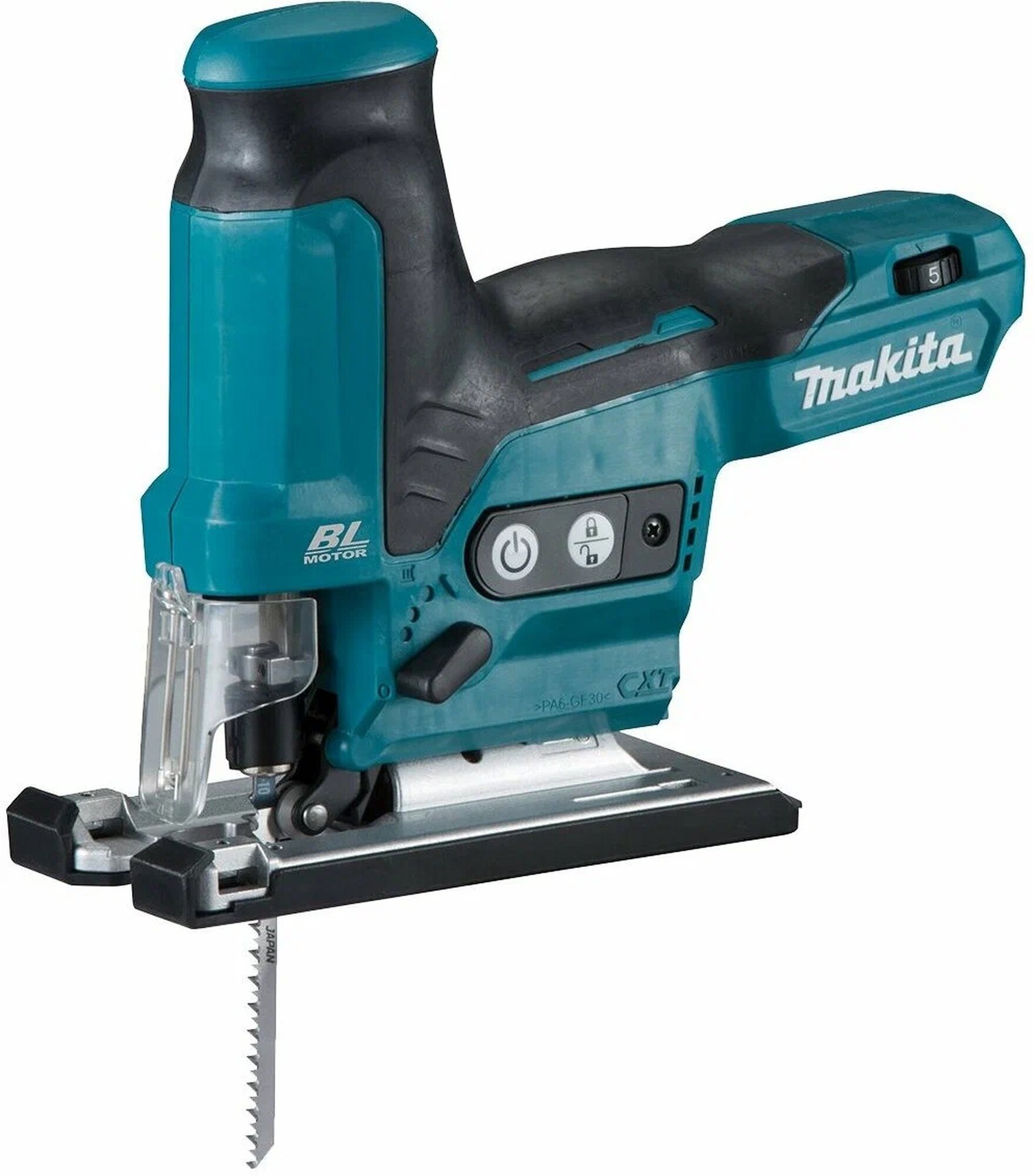 Лобзик Makita JV102DZ, с подсветкой, 3000 ходов в минуту, без аккумуляторов и зарядного устройства