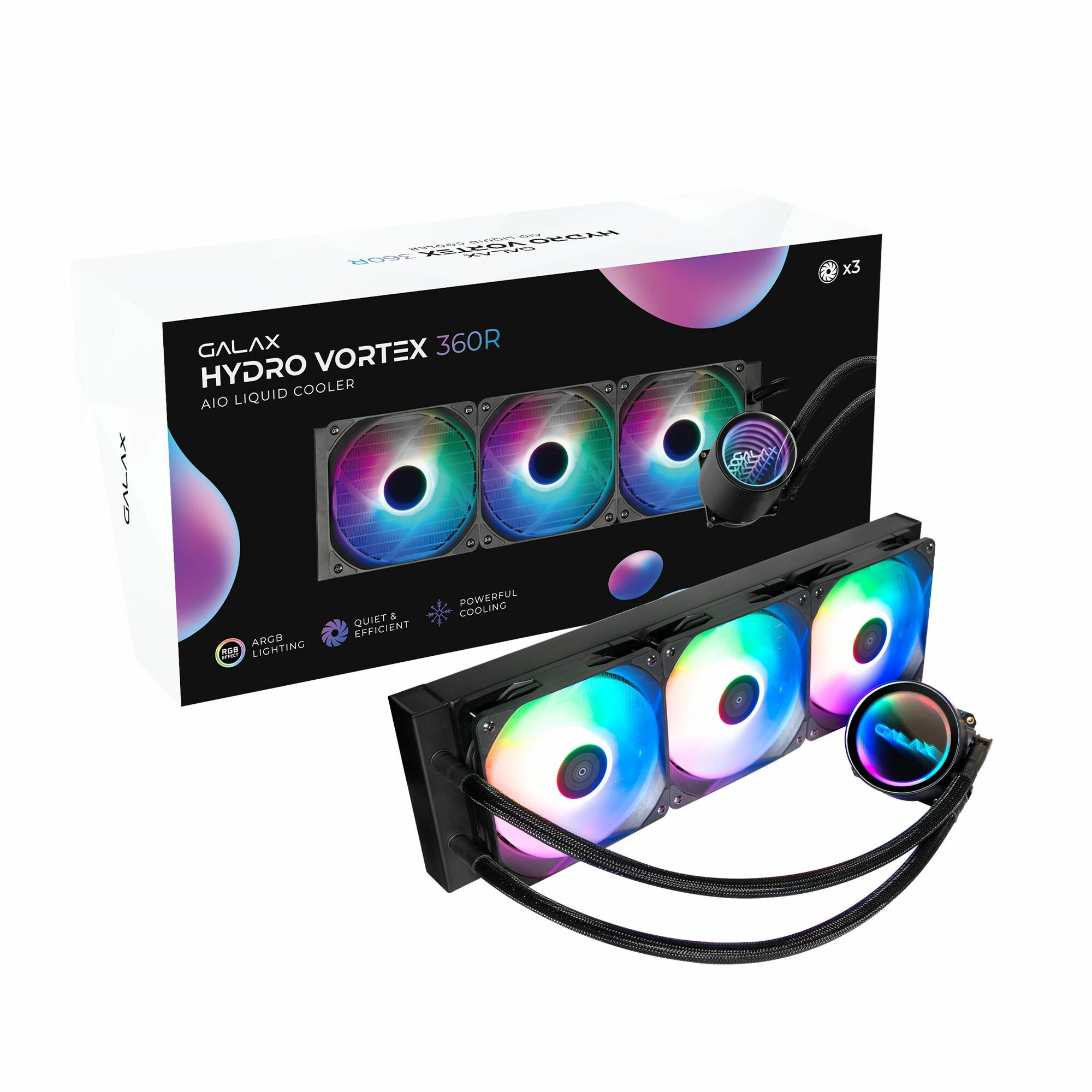 Система водяного охлаждения Hydro Vortex 360R ARGB