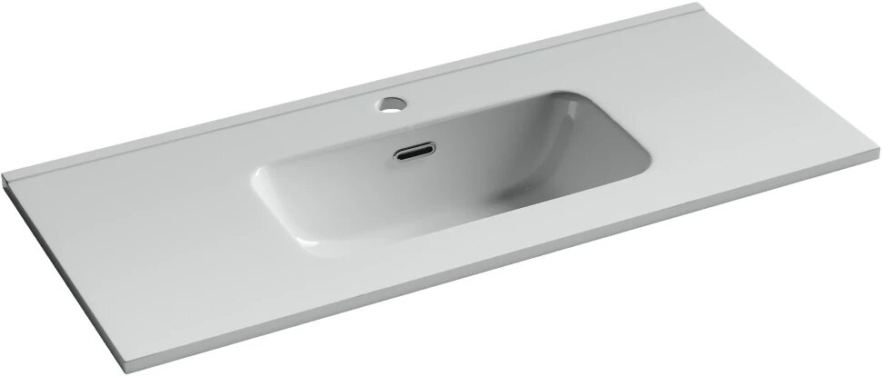 Раковина Ceramicanova Compact CN7030 91x39,5 см, накладная, белый