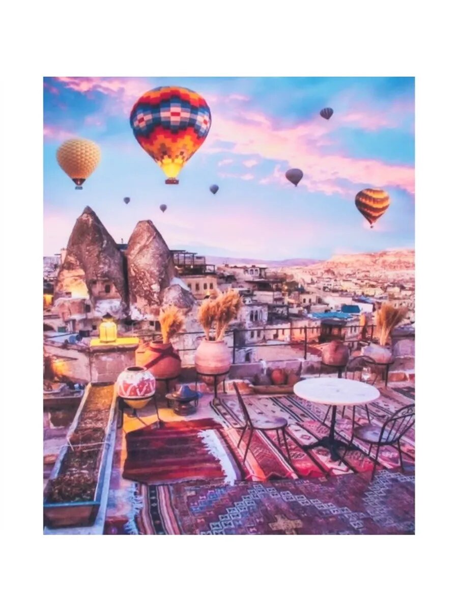 Алмазная живопись 40x50см Осенний парк