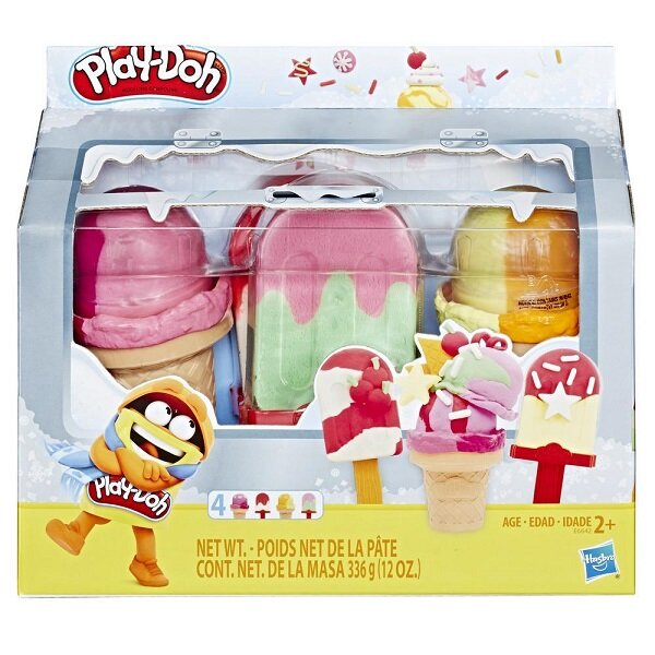 Hasbro Play-Doh Игровой набор "Холодильник с мороженым" (E6642)