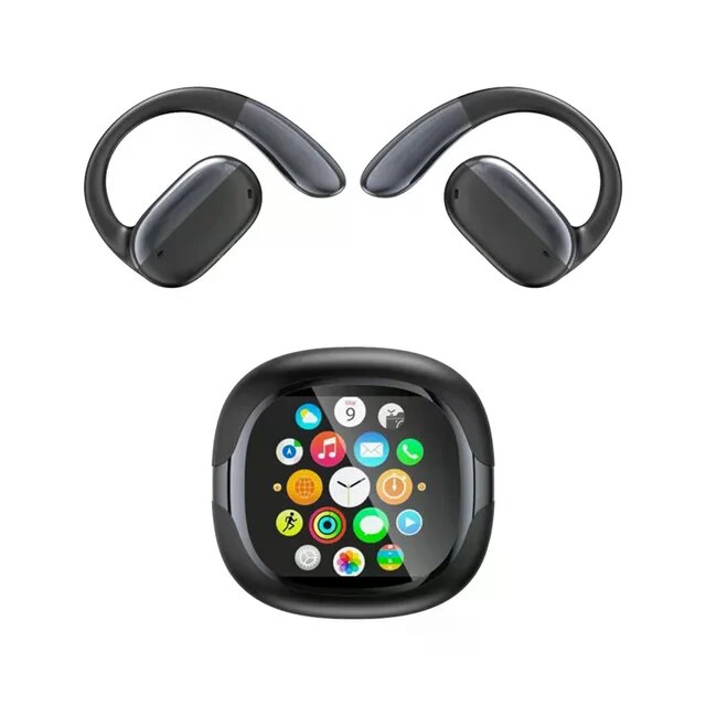 Smart AI Earbuds с цветным сенсорным экраном