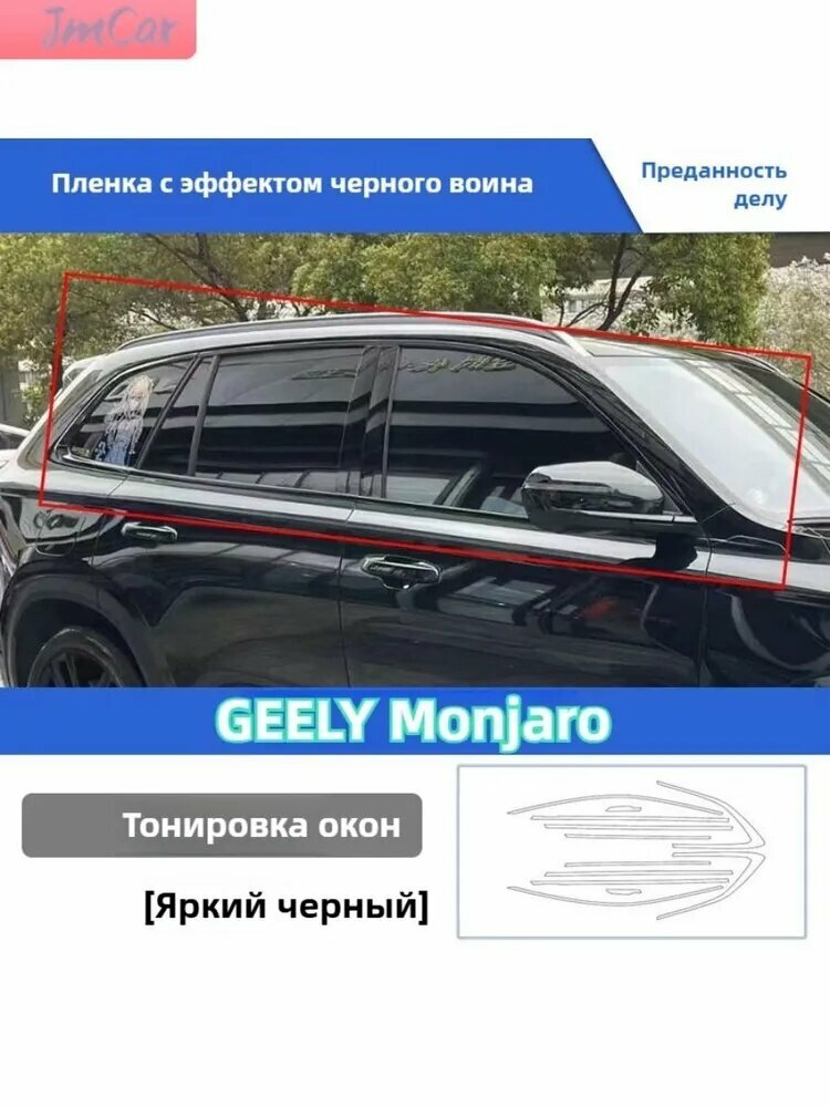 Пленка защитная для салона автомобиля Geely Monjaro