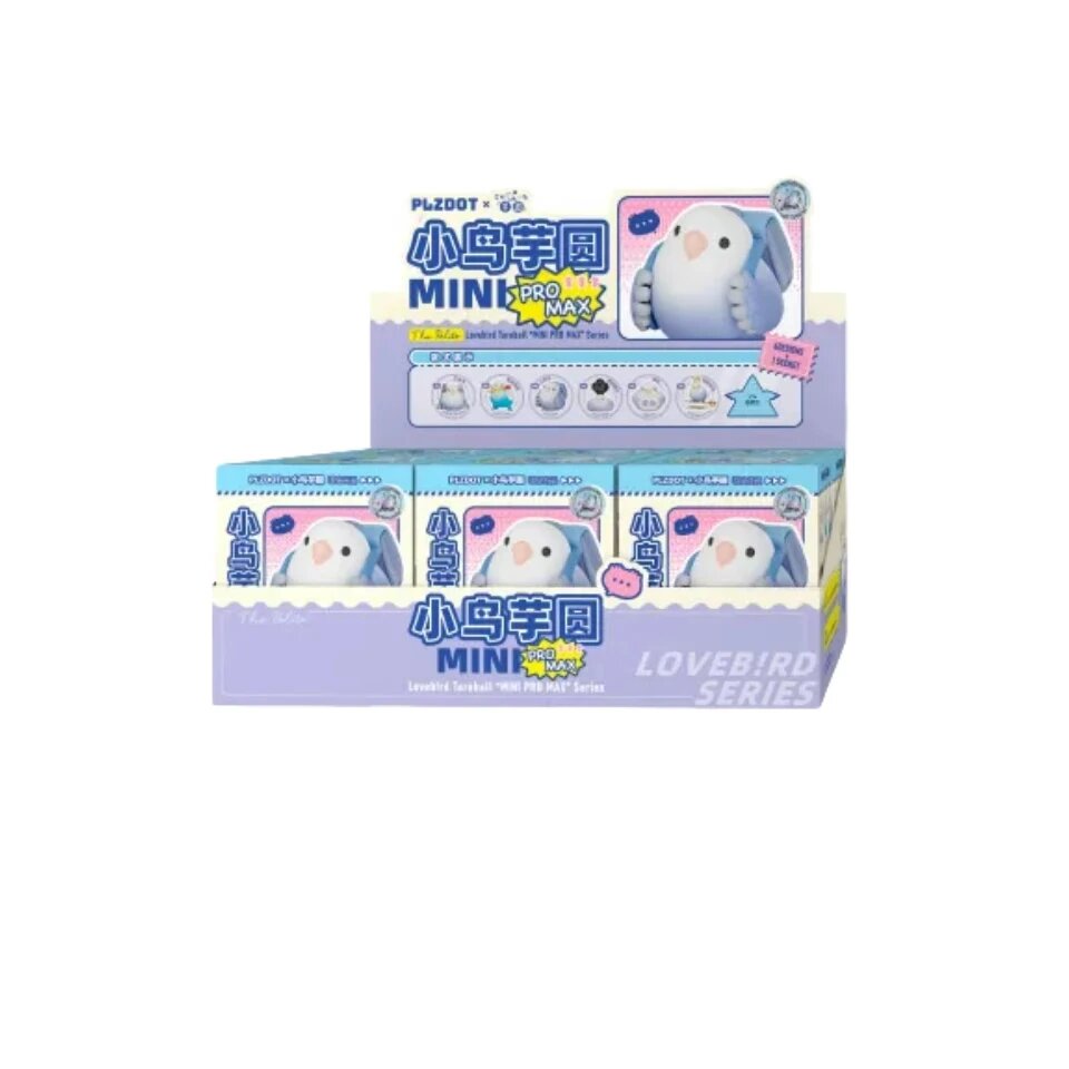 Фигурка Bandai Little Bird Taro Balls Bad Bad Birdie Mystery Box Белый, 6pcs with box