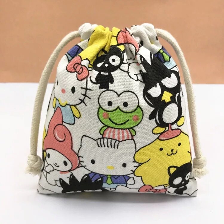 Miniso Кошелек для монет Дораэмон, караоке-цепочка, мягкий, компактный, портативный, милый мультяшный принт, креативный женский кошелек для монет.