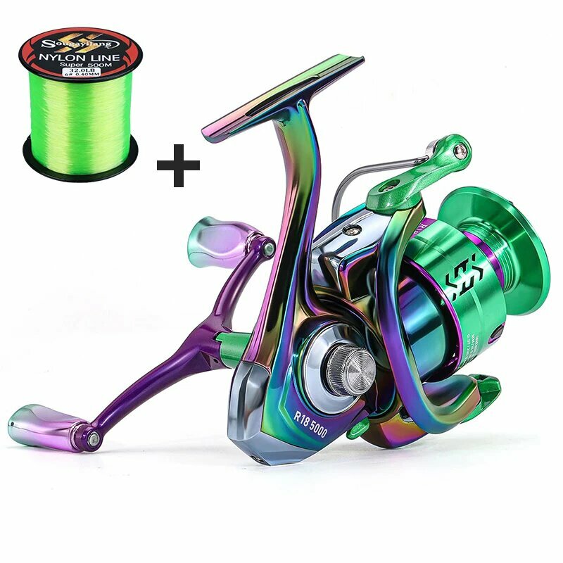 Спиннинговая катушка Sougayilang 1000-5000 2000 Series, Blue