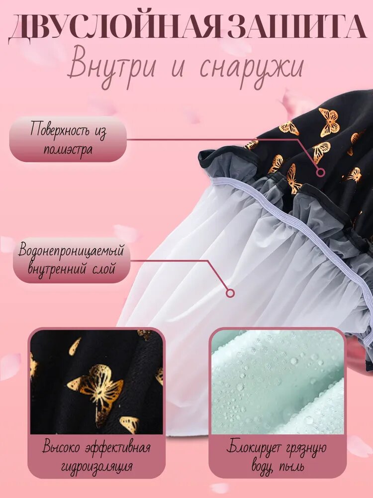 Шапочка для душа женская — фото 1
