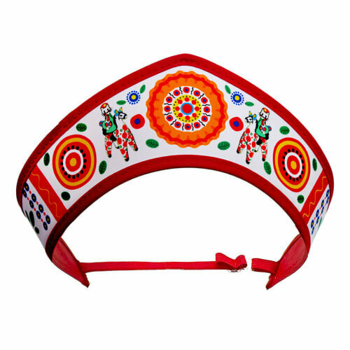 77782 Кокошник-ободок русские промыслы игрушка , с регулируемой резинкой, размер универсальный, материал полиэстер, пластиковая вставка, полноцветная печать, 77782 Кокошник-ободок русские промыслы игрушка
