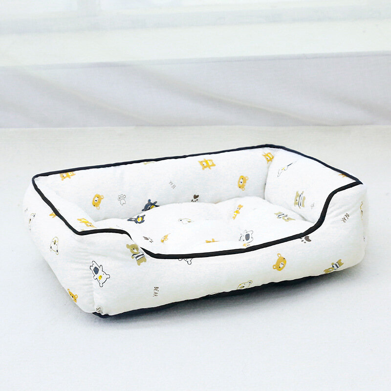 Собачья будка на все времена года, собаки среднего и маленького размера, коврик для сна для собак, кошачья будка,