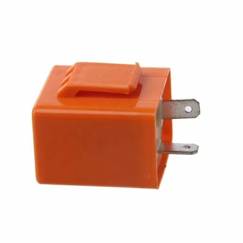 12V 2-Контактный Мотоциклетный Поворотник С Регулируемой Светодиодной Мигалкой, Реле Указателя Поворота