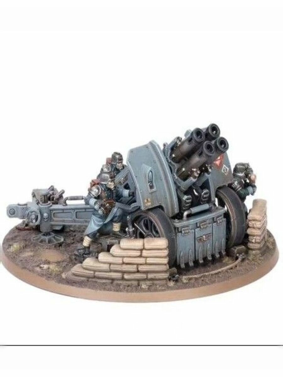 Krieg Artillery Team DKK / Вархаммер 40к смола / Warhammer 40000 миниатюры