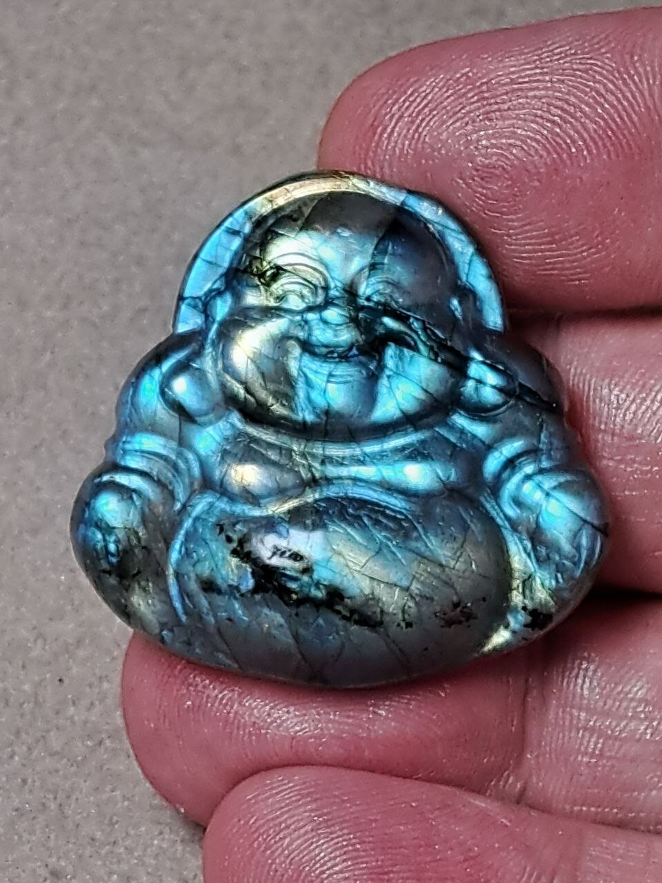 Фигурка лабрадор, натуральный камень, декор для дома, для интерьера, талисман, оберег, амулет, сувенир, 20 гр