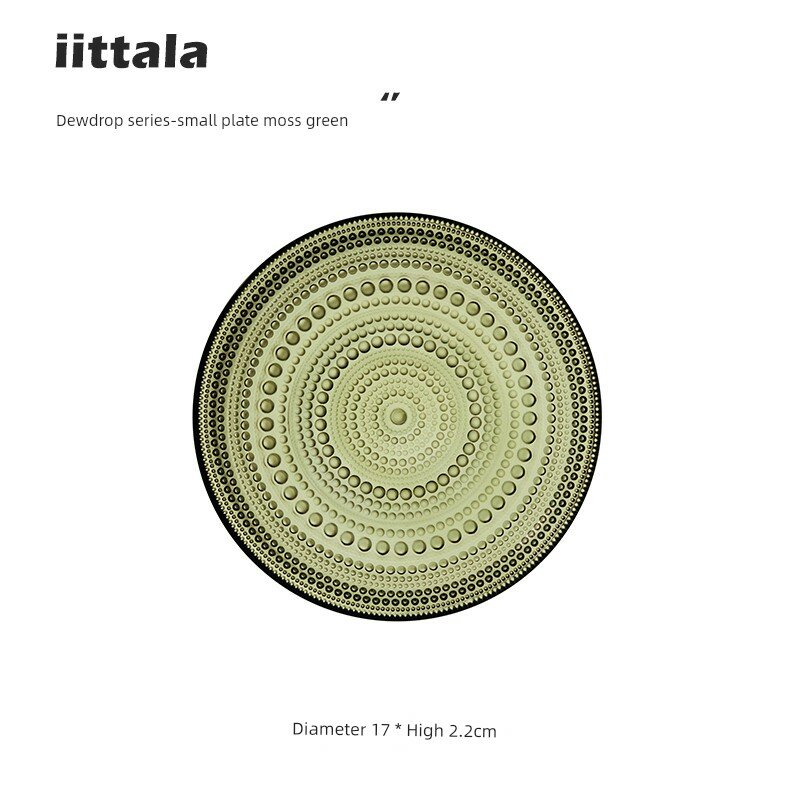 Финские стеклянные чашки и тарелки Iittala Dewdrop для дома, стаканы для напитков, парные чашки для воды,