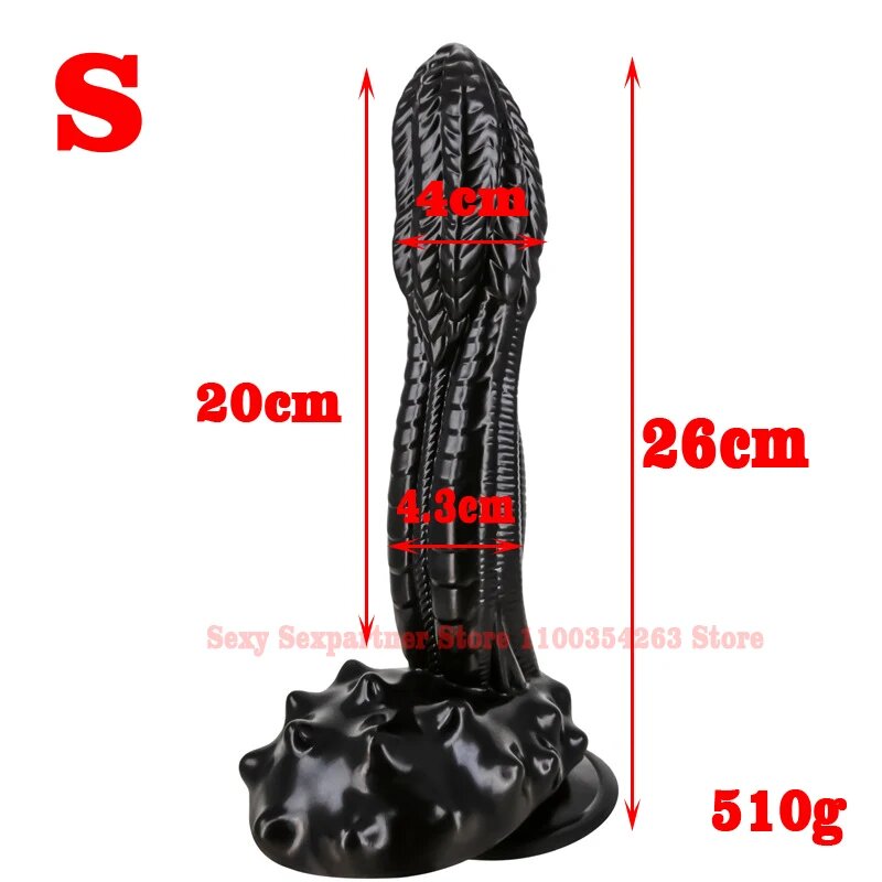 Супер длинный щупальце осьминога, анальная пробка, огромный фаллоимитатор для ануса, мастурбация для взрослых, расширитель задницы, присоска, анальная пробка для женщин, мужчин, секс-игрушки B-Black-S