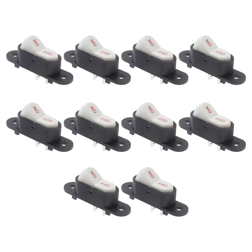 Strong Two Ways Toggles Switches High Current Capacity House Appliance Switches Safe Insulation for Home Cooking Devices