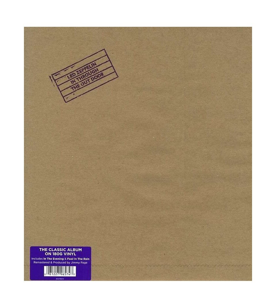 Виниловая пластинка Led Zeppelin - In Through The Out Door (2015 Reissue) (remastered) (180g) (1 LP)