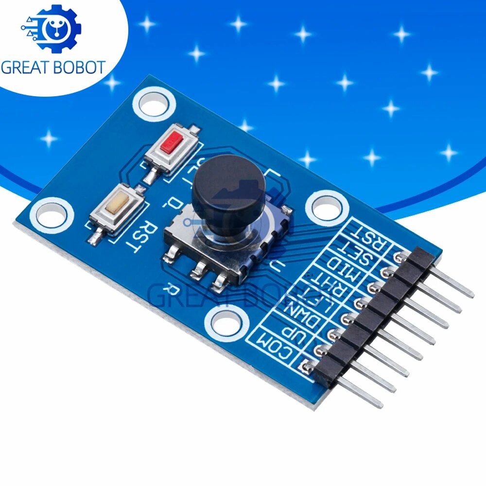 Модуль пяти направлениях навигационной кнопки BS для MCU AVR Game 5D Rocker Джойстик Независимая клавиатура для модуля джойстика Arduino