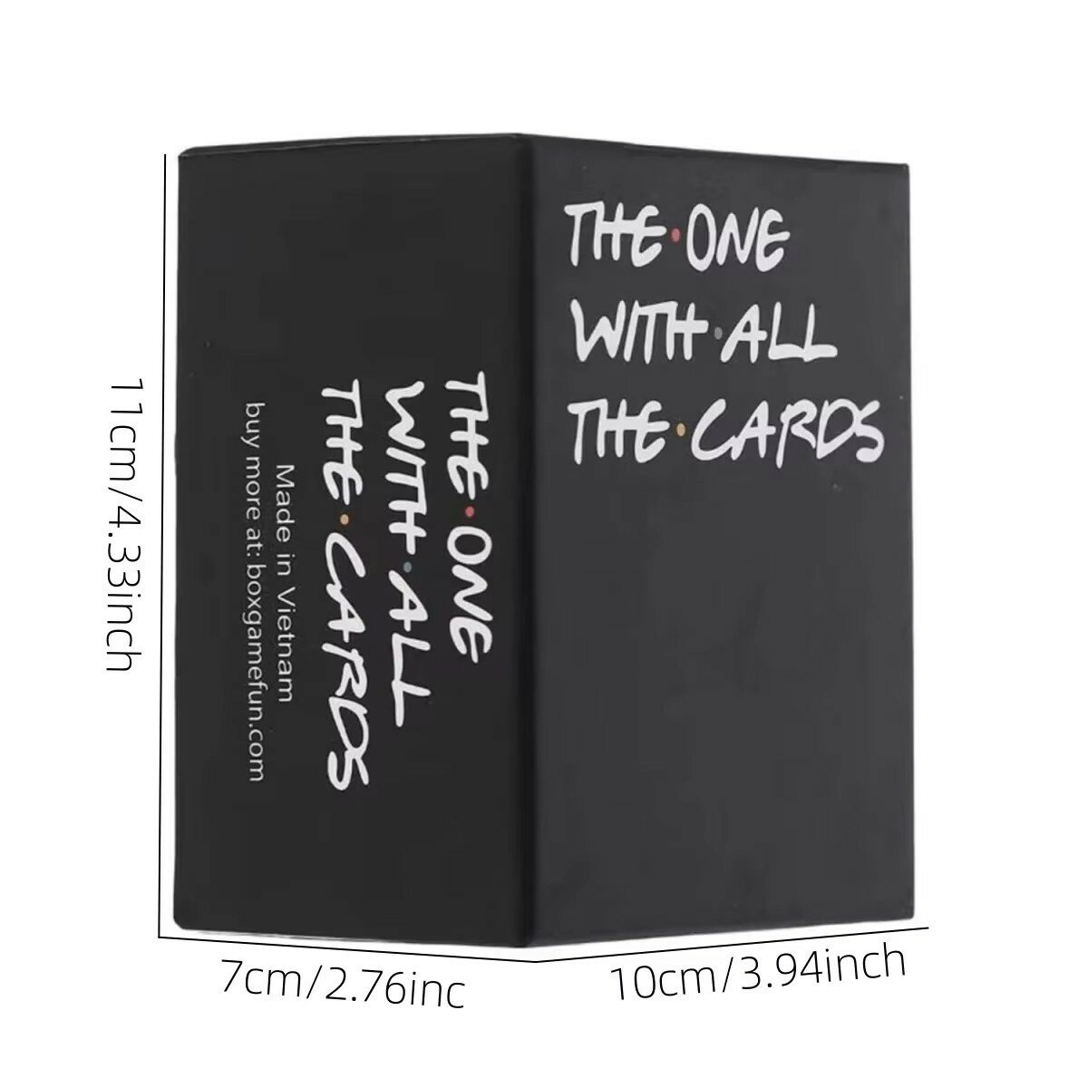 «The One with All The Cards» — настольная и карточная игра на английском языке для вечеринок и семейных встреч.