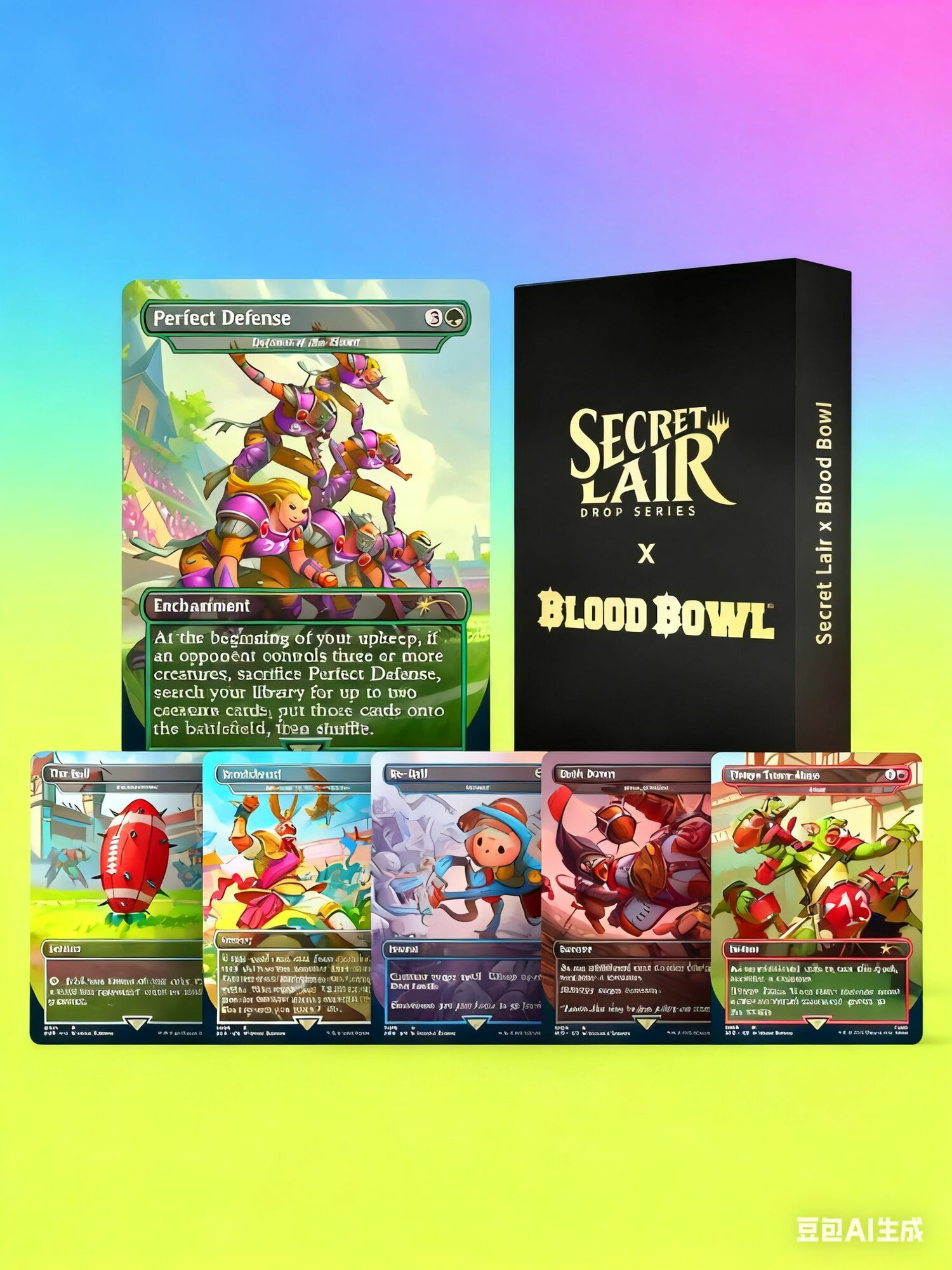 Magic the Gathering: Secret Lair-Blood Bowl -Обычная (Английский)- ХИТ!