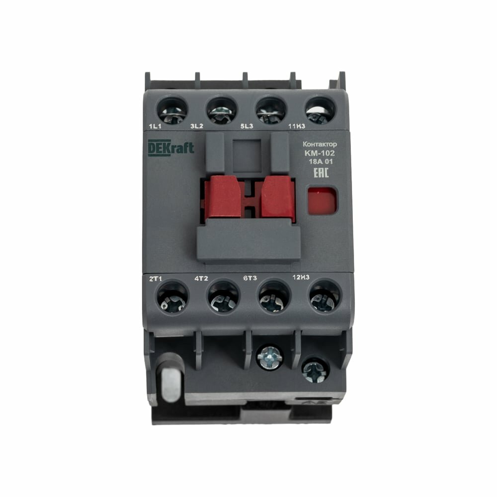 Контактор DEKraft КМ102-018А-024-01 AC-3 AC-4