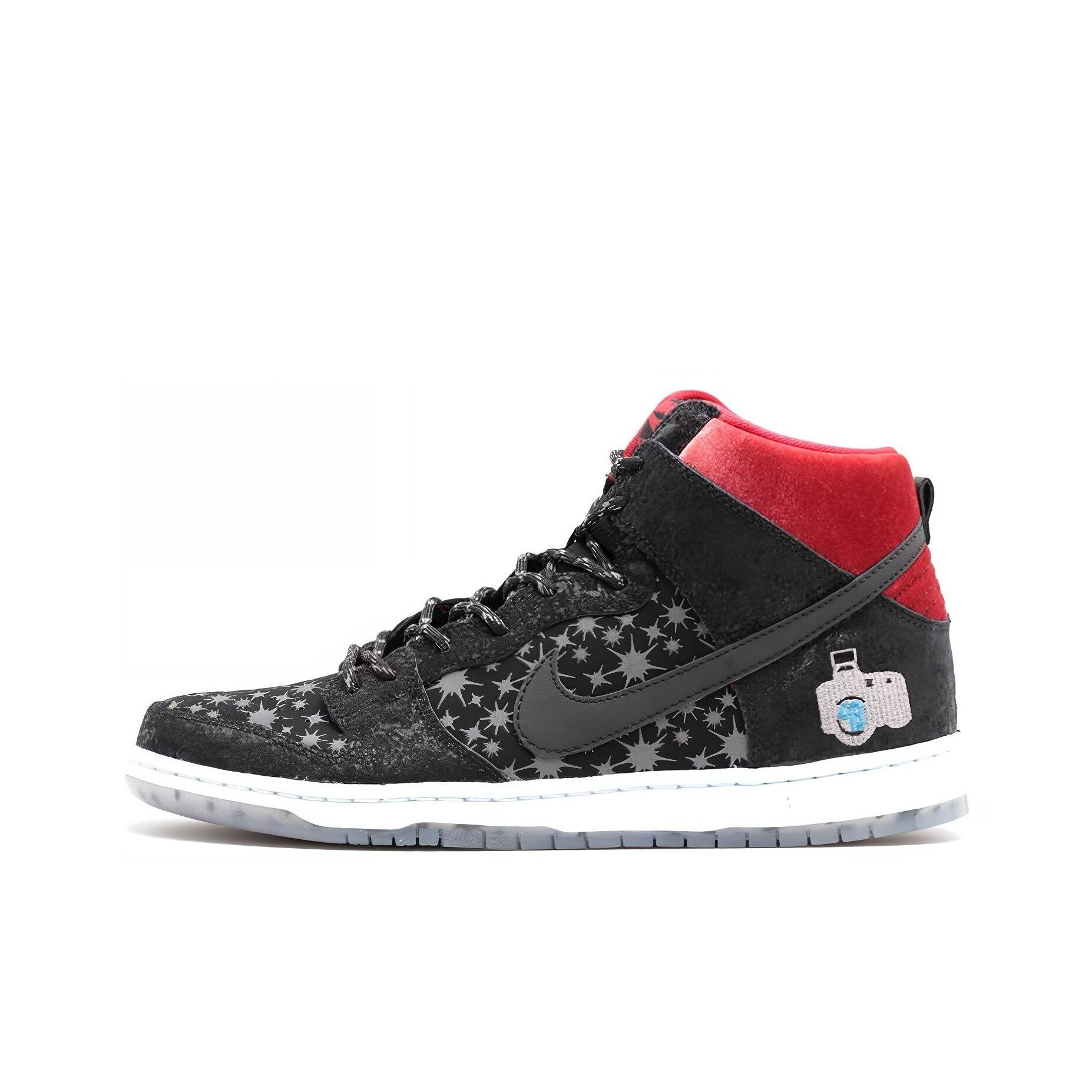 Кроссовки NIKE Dunk SB, размер EU 36.5 стопа (23.5CM), черный — фото 1