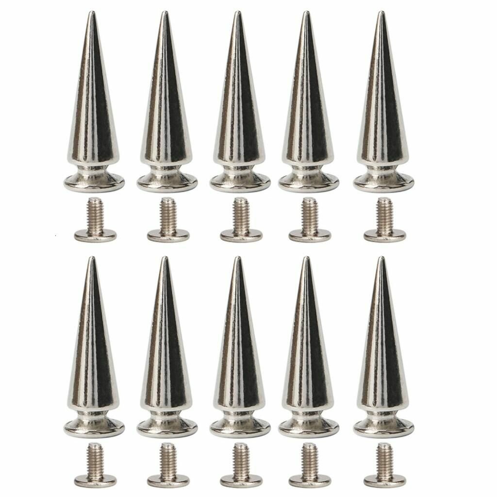 Металлические шипы и заклепки для DIY в стиле панк, - 21