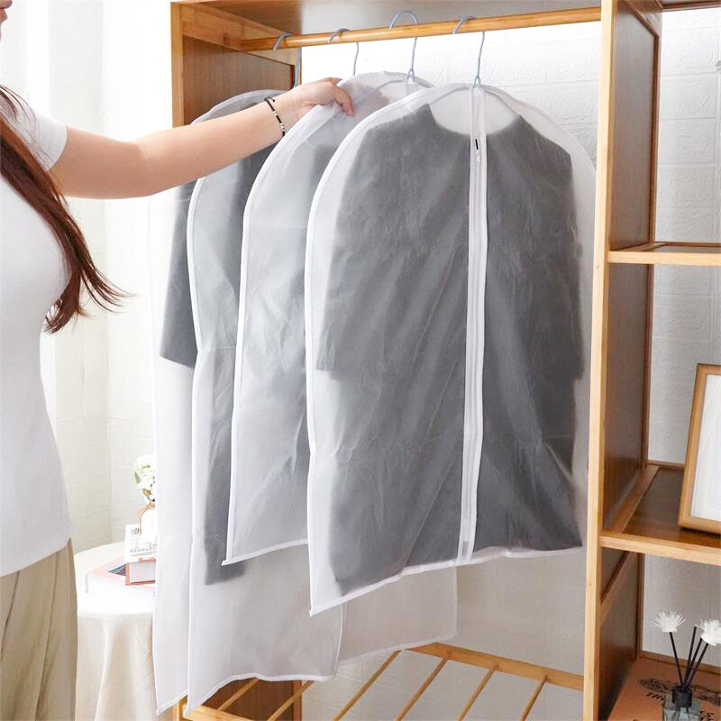 Костюм в Корейском стиле пылезащитный чехол сумка для хранения на молнии мешок для пыли Прозрачный Шкаф Одежда