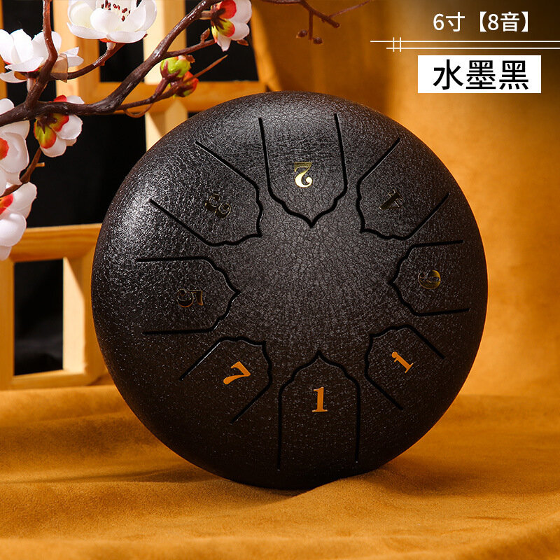 Конг Лин Гу 6/10/12/ 14inch санскритский барабан, барабан забывчивости, стальной язычковый барабан для взрослых и детей, начинающих, ручной пластинчатый ударный инструмент