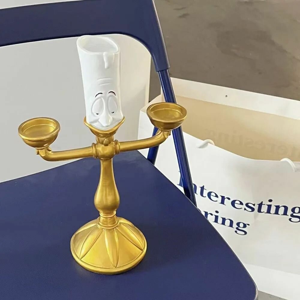 Лампа-подсвечник "Красавица и чудовище Люмьер", используемая для украшения свадебных столов и рождественских вечеринок-Kangying