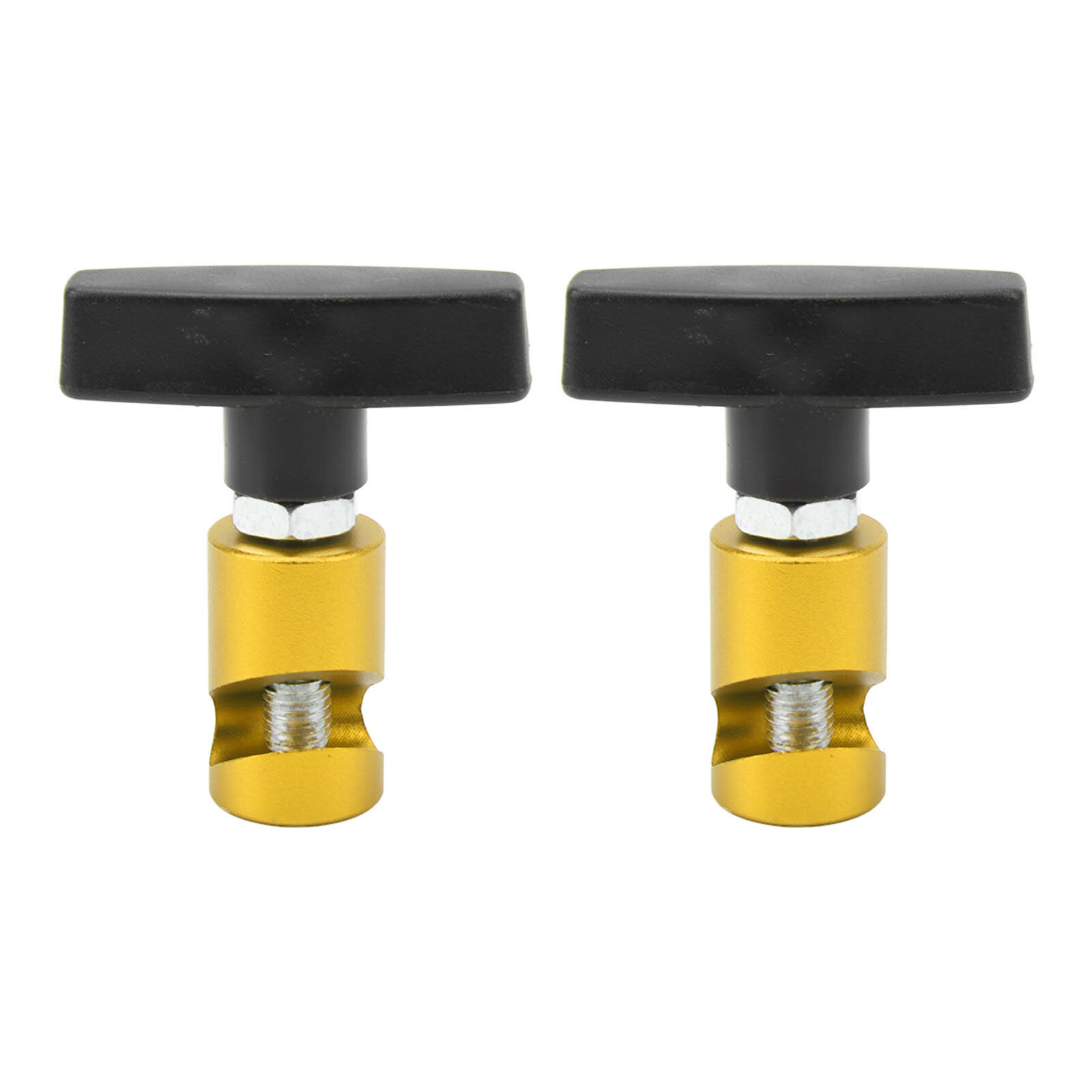 2 шт. Зажим для подъема капота, фиксатор стойки багажника для хэтчбеков, желтый