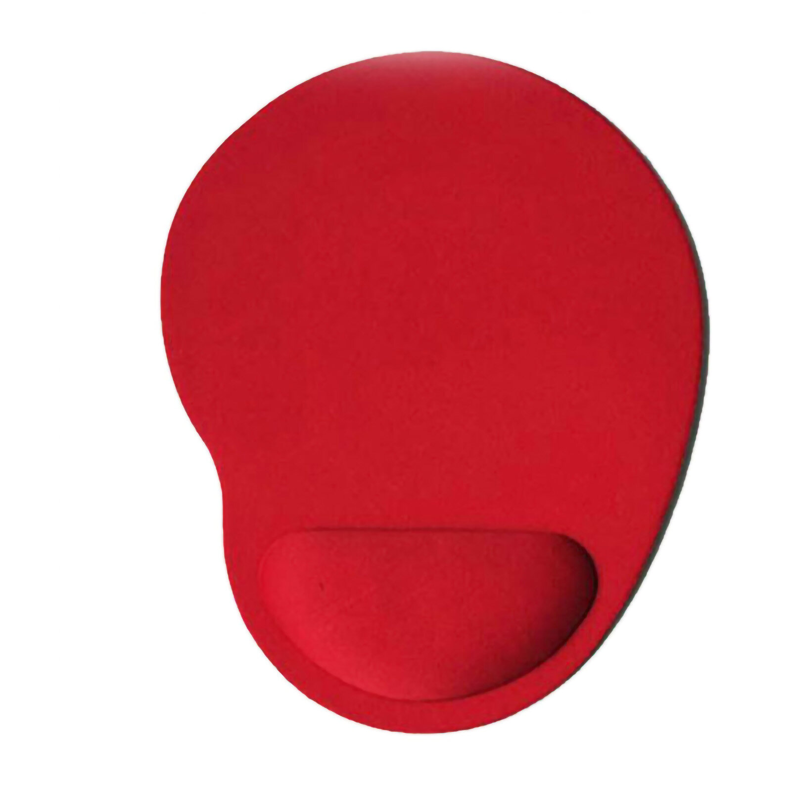 Wrist Rest Mouse Pad Ergonomic Design Soft Elastic EVA Foam Support for Office Gaming Red Small Waist