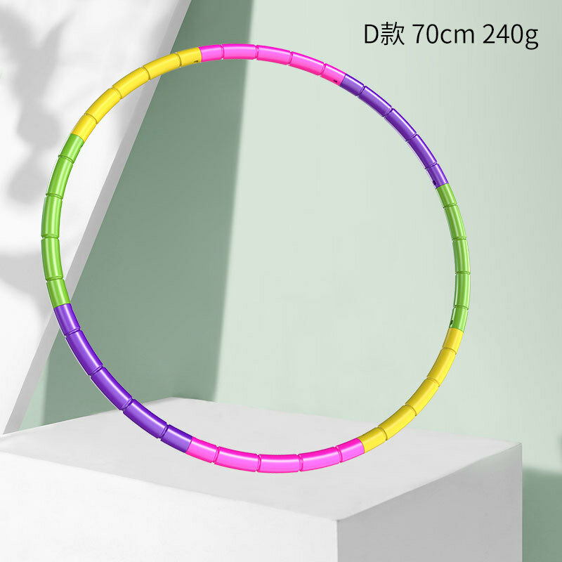 Хула-хуп Ruiyuan для детей и учеников начальной школы, съемный фитнес-сплайсинг спортивный хуп, специально для взрослых, хула-хуп для командного творчества