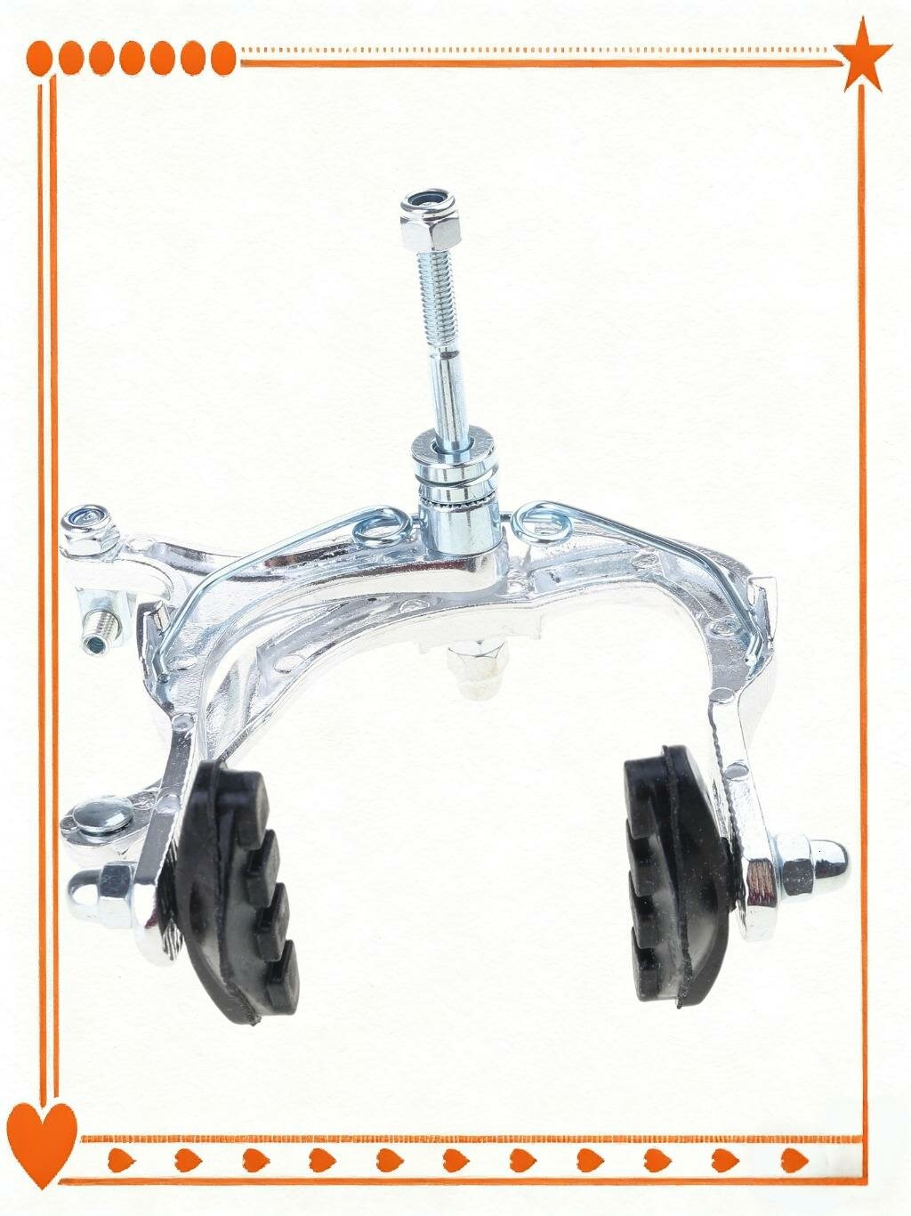 Велосипедные тормозные колодки алюминиевые, Передний тормоз