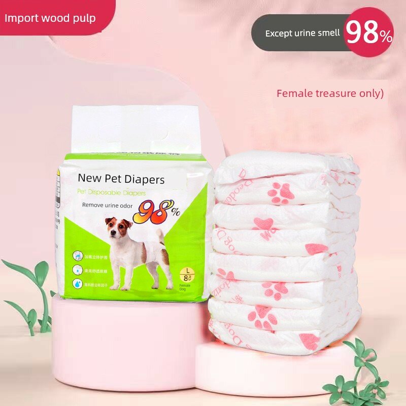 Новые подгузники для удаления запаха мочи, подгузники для собак, менструальные штаны для собак, дезодорирующие