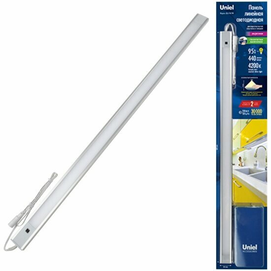 Мебельный светильник Uniel (UL-00002882) ULI-F40-9W/4200K Sensor IP20 Silver