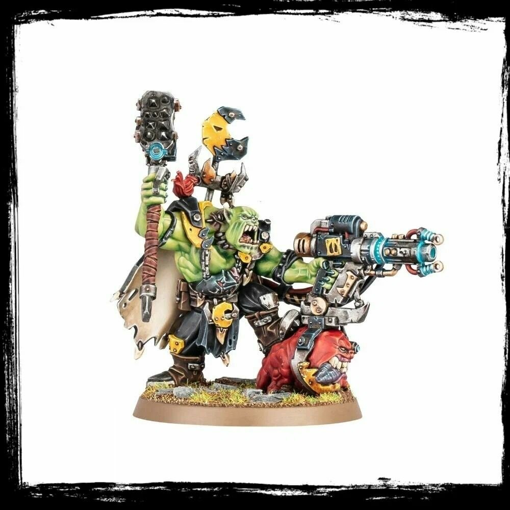 Orcaz Ufthak BlackHawk. С подставкой. Warhammer 40.000