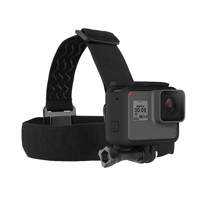 TELESIN DJI Action 5 Pro, 4-Head Mount Compatible with GoPro 13 12, Insta360 Action Camera Head Mount Accessory, First-Person Perspective Shooting