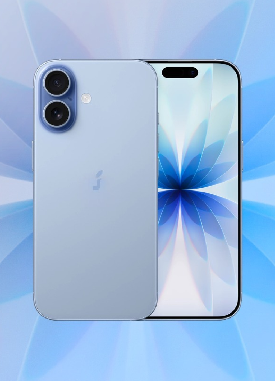 Смартфон Apple iPhone 17 256Gb Mist Blue (Голубой) (nanoSIM+eSIM) без RuStore/MAX