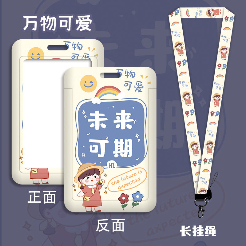 Держатель студенческой карты с шнурком для шеи, держатель ID, рабочий бейдж, карта питания, карта доступа в автобус и метро, оптовая продажа