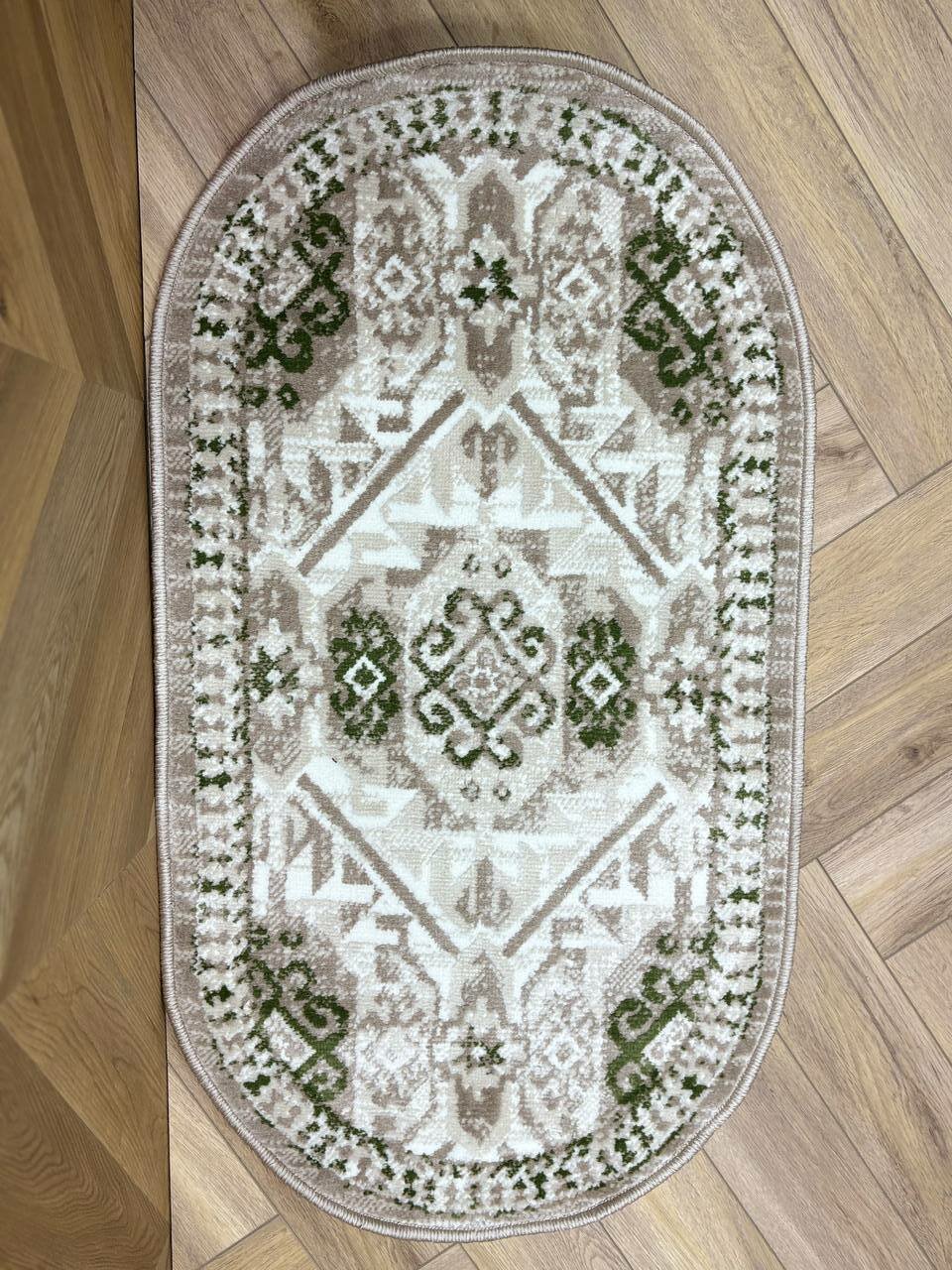 Ковер ковры Бреста Folk 62691 a2, 0,8*1,5 Овал