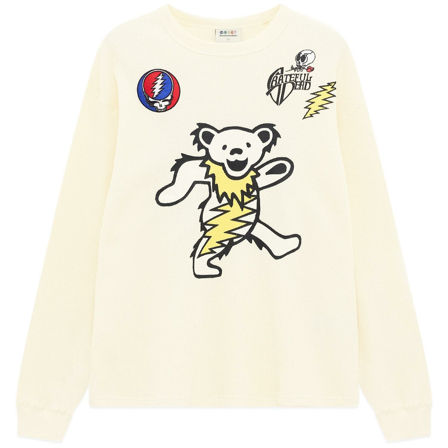 Джерси хоккейное ЛОНГСЛИВ THISISNEVERTHAT GD PEACE BEARS WAFFLE L/S TOP