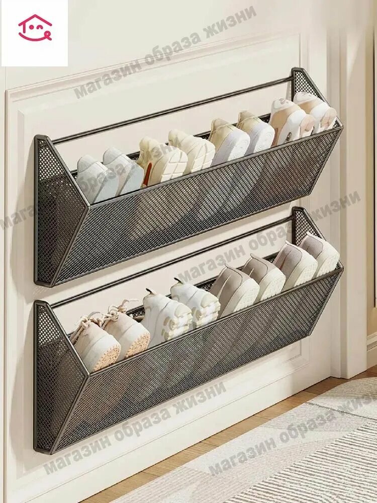 Обувница, Металл, 60х6х26 см