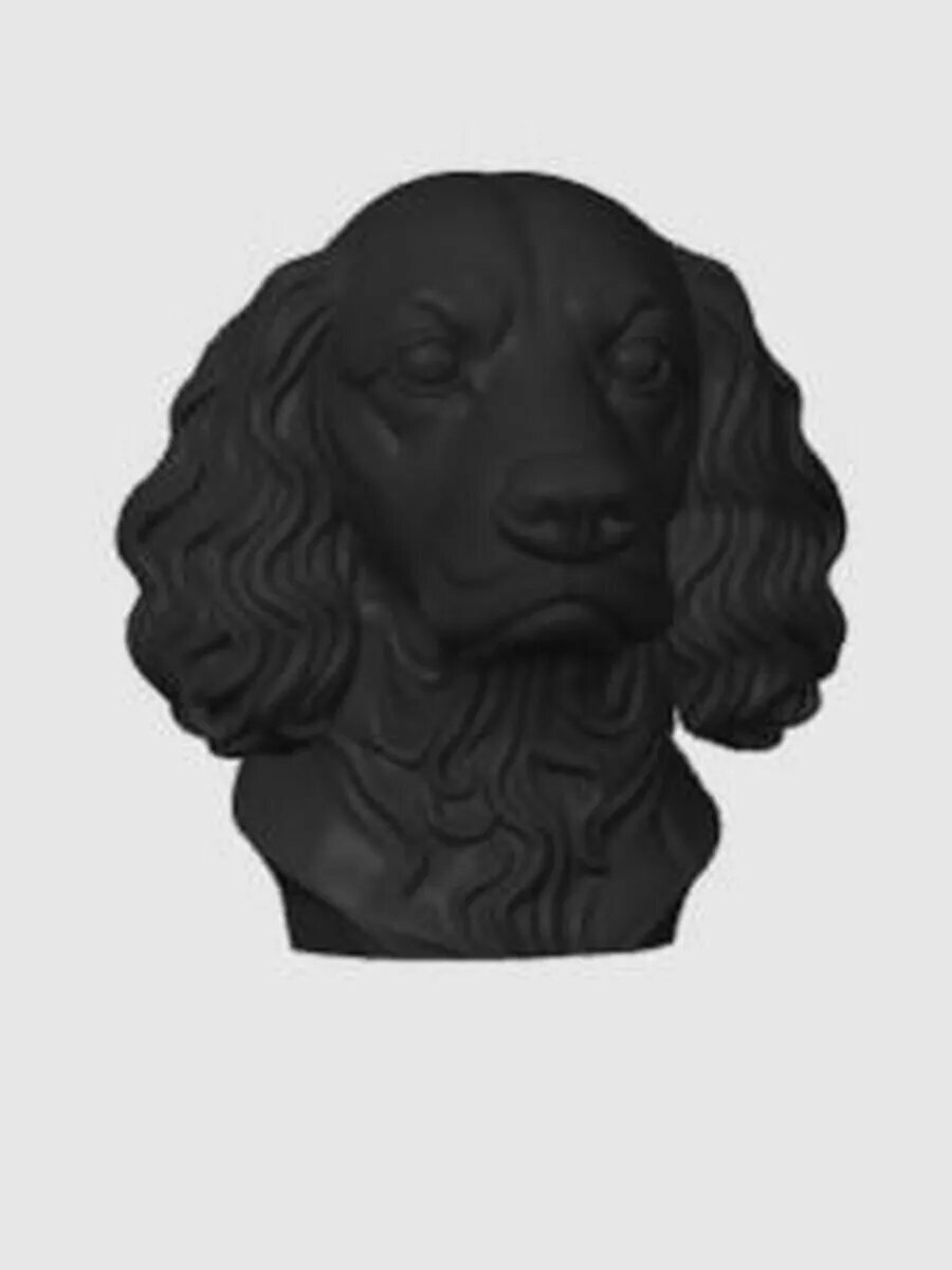 Статуэтка собаки-Спрокер-спаниель (10см, черный)