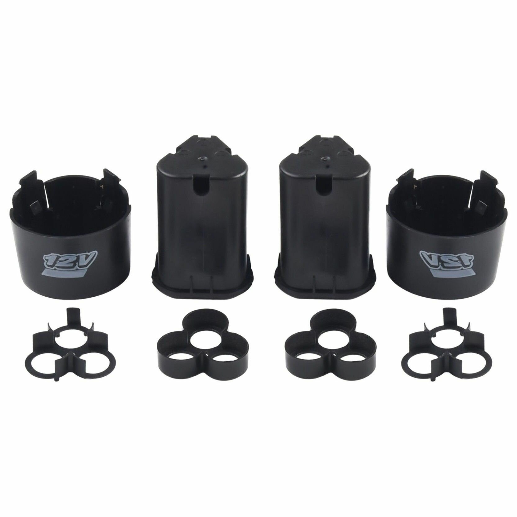 OZ-WIDR-2 комплекта 3-элементных литий-ионных аккумуляторных батарей, пластиковый корпус для электрической дрели, шуруповерта, литиевая батарея 12 В, электроинструменты, аксессуары