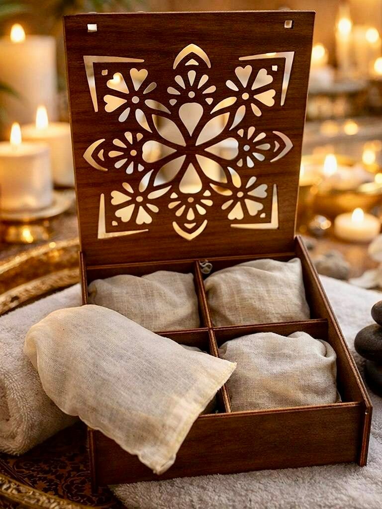 Премиальный SPA-набор для ванны с травами, специями и смолами релакс и ароматерапия KULT SPA