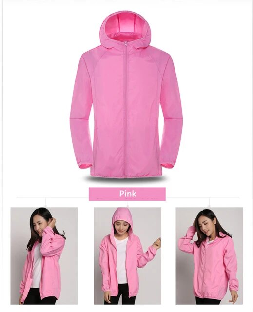 Водонепроницаемый плащ C5 Розовый, XXXL, Pink