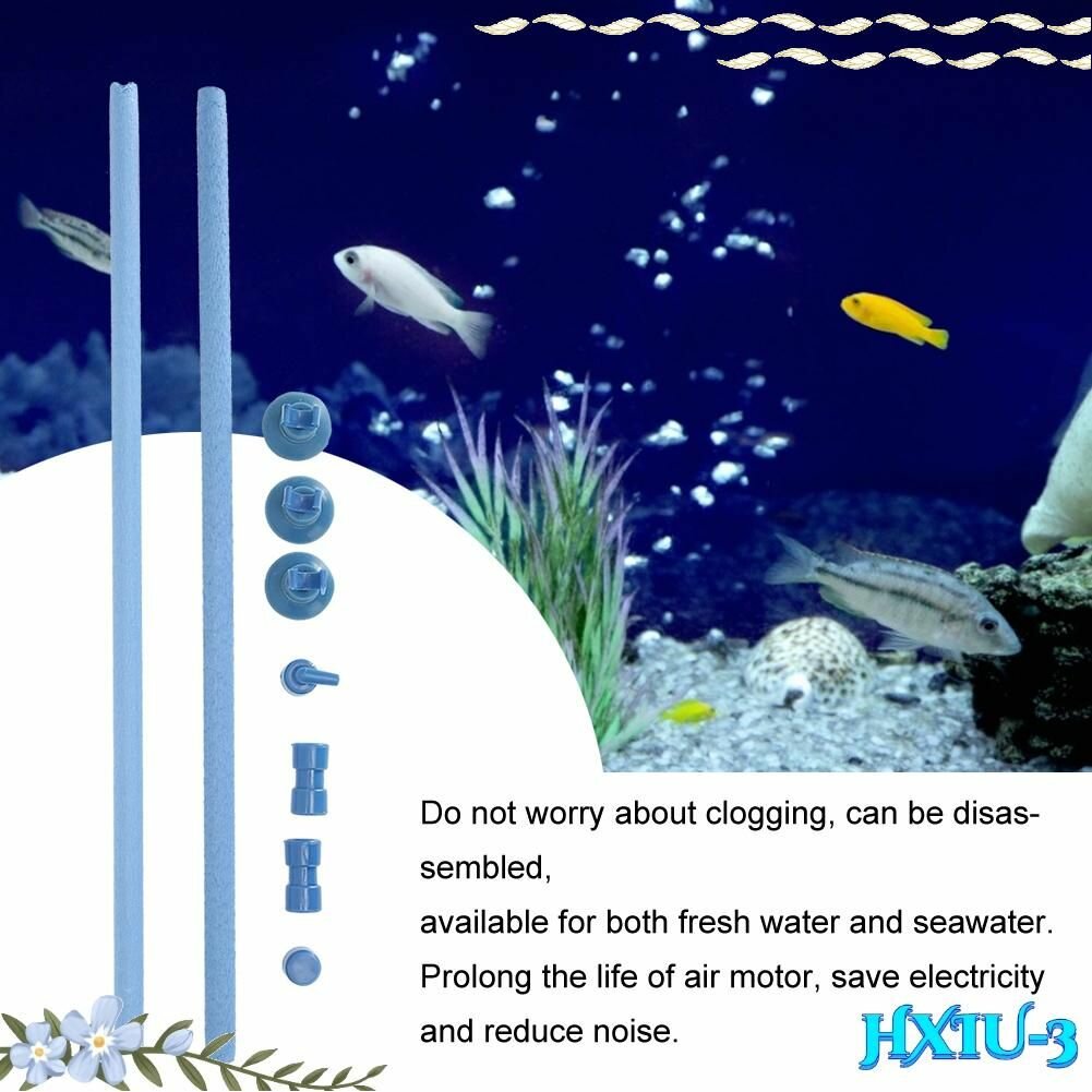 Трубка для аэрации аквариума, регулируемая, низкий шум, для аквариумных рыбок