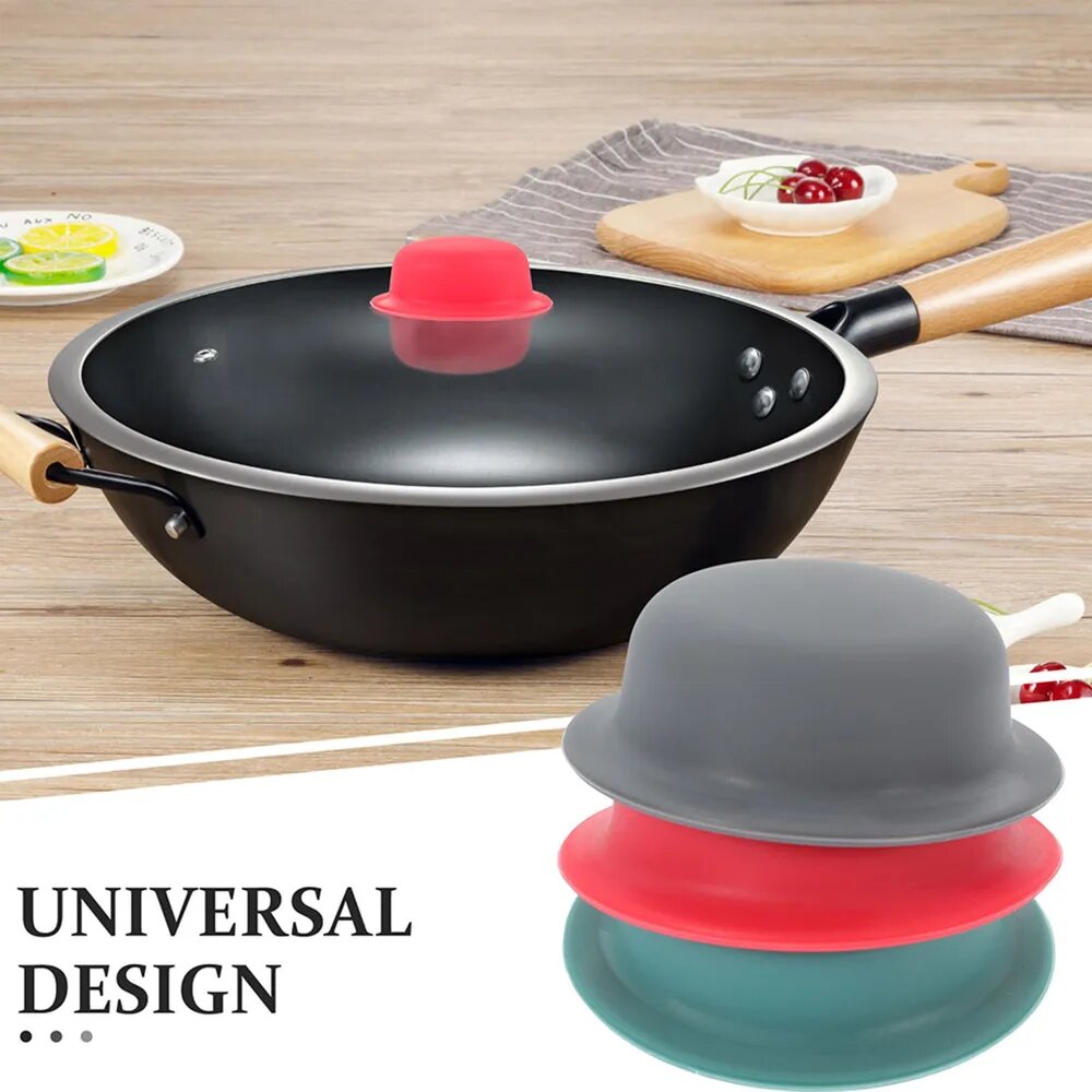 Защитные силиконовые чехлы на ручки крышек кастрюль универсальные с термостойкостью 6 шт